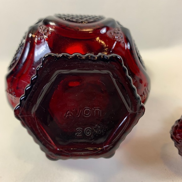 Avon | Bath | Vintage Avon Ruby Red Bath Oil Bottle | Poshmark